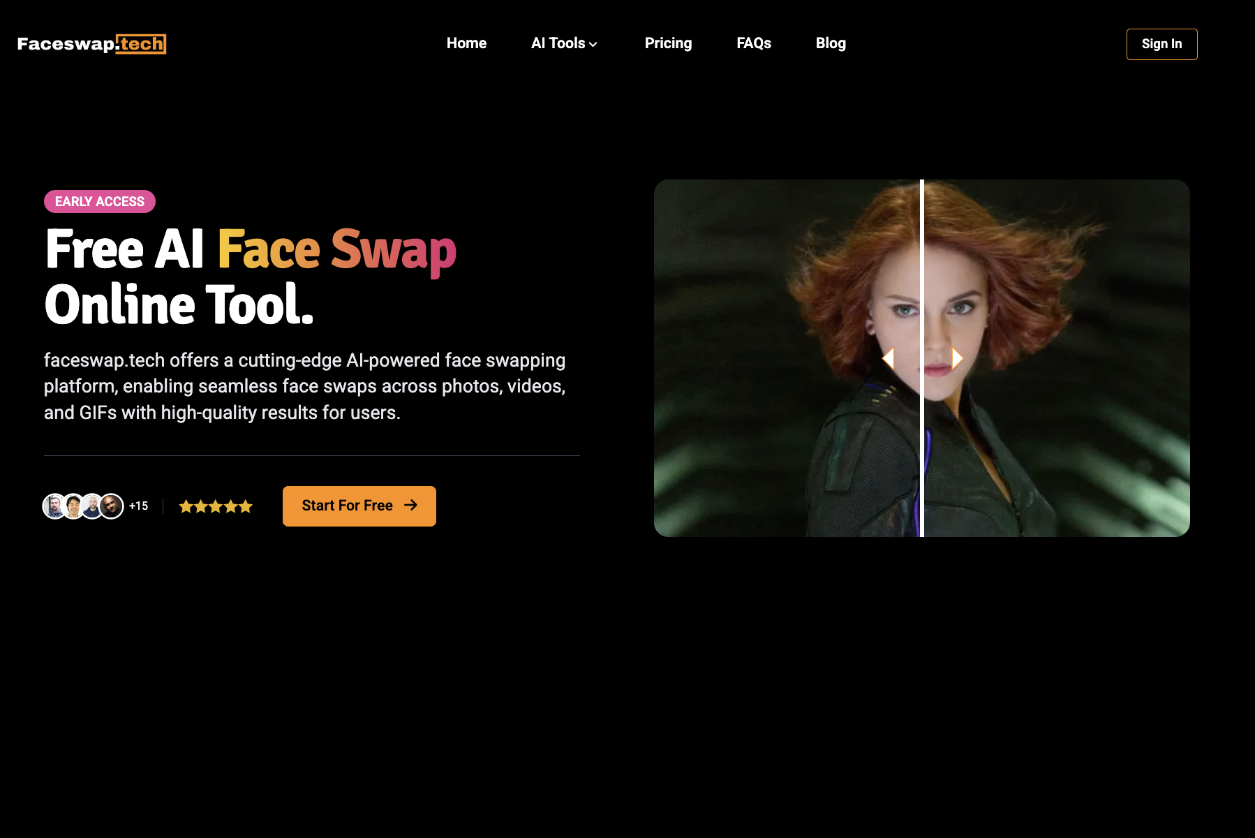顔交換対応の無料AIオンラインツール（写真、GIF、動画）| Faceswap.jp
